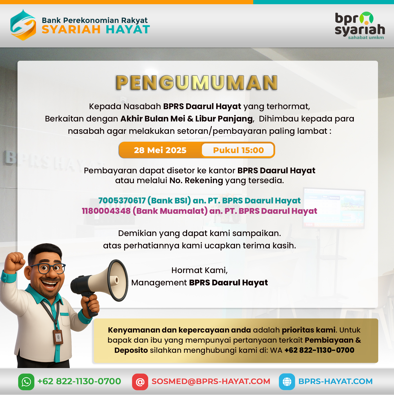 PT. BPR Syariah Hayat